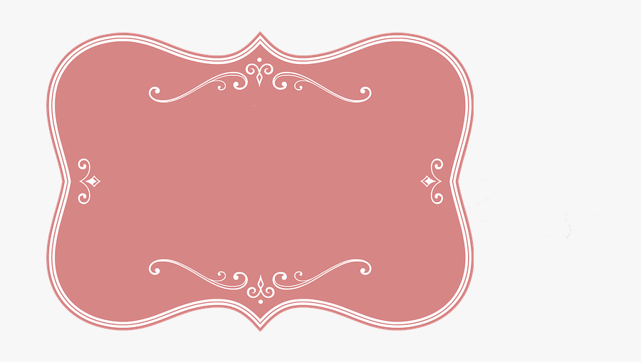 Victorian Pink Frame - Vintage Frames Pink Png , Free Transparent ...
