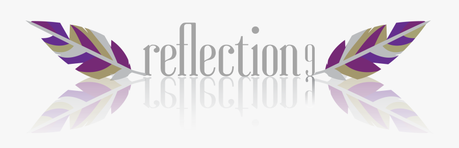 Reflection - Calligraphy , Free Transparent Clipart - ClipartKey
