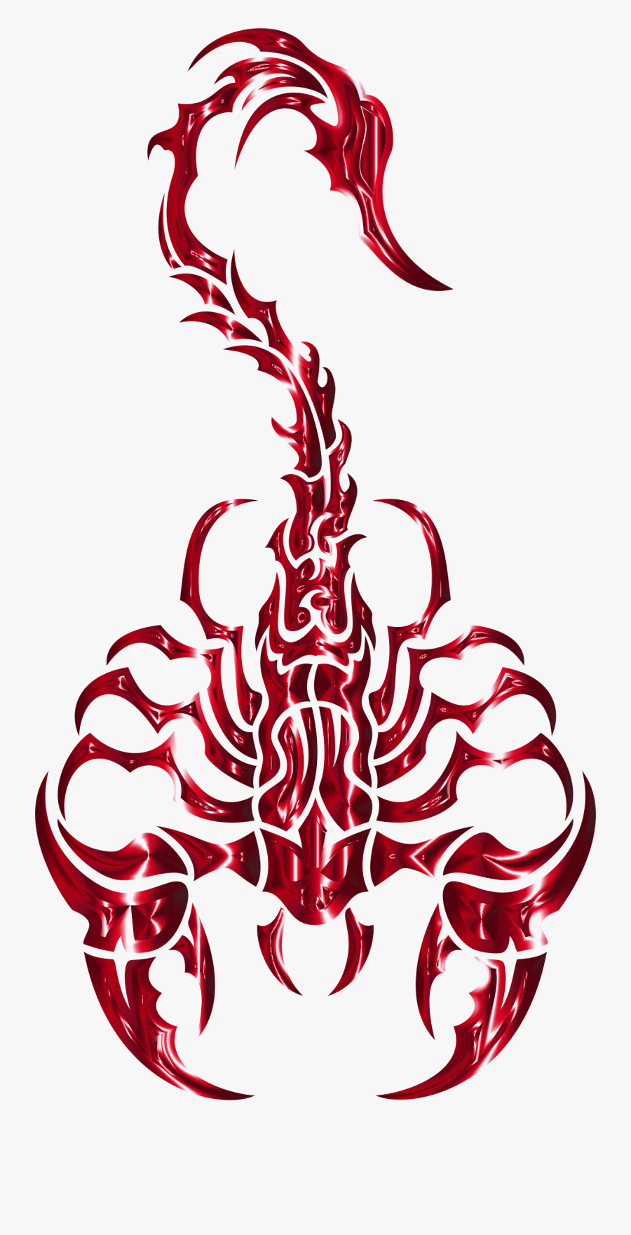 Red Scorpio Symbol Png Image - Scorpion Png , Free Transparent Clipart ...