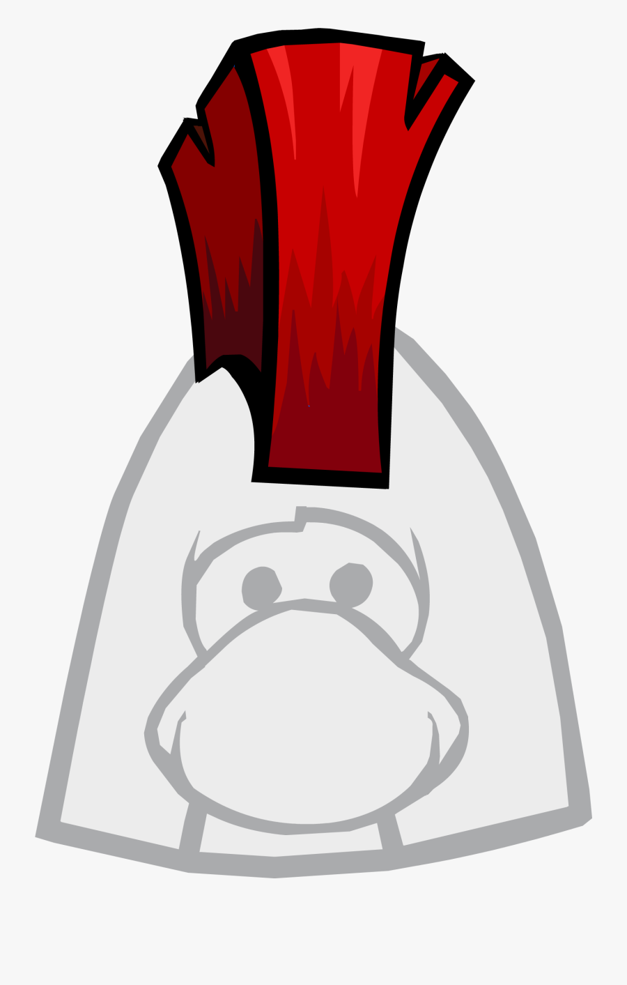 Red Club Penguin Rewritten - Club Penguin Blue Item , Free Transparent ...