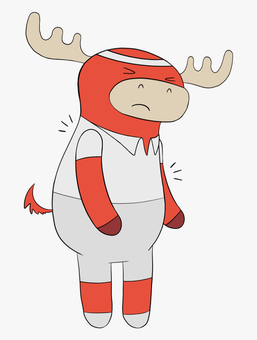Moose Clipart Muscle - Muscle Tension Cartoon Transparent , Free ...