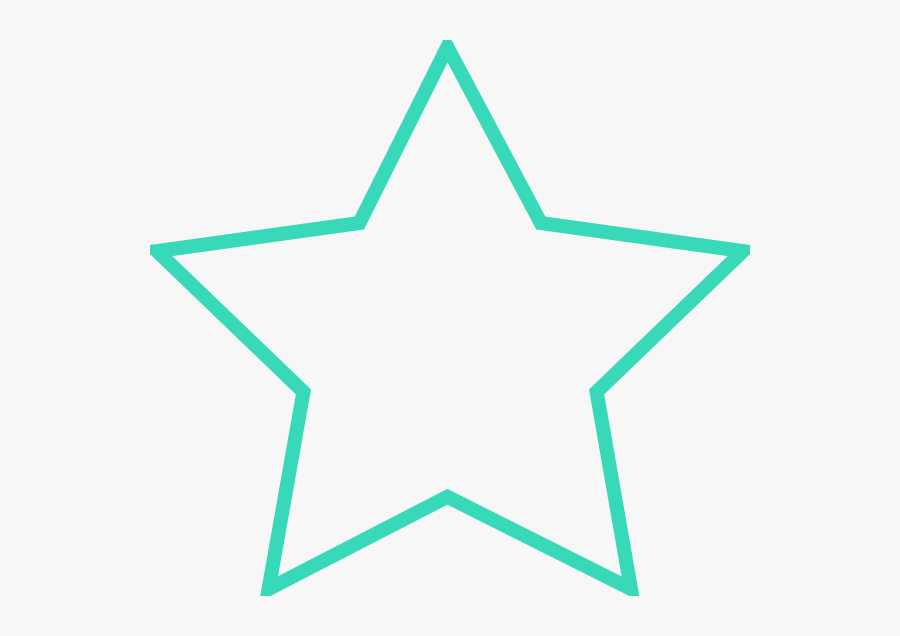 Turquoise Star , Free Transparent Clipart - ClipartKey