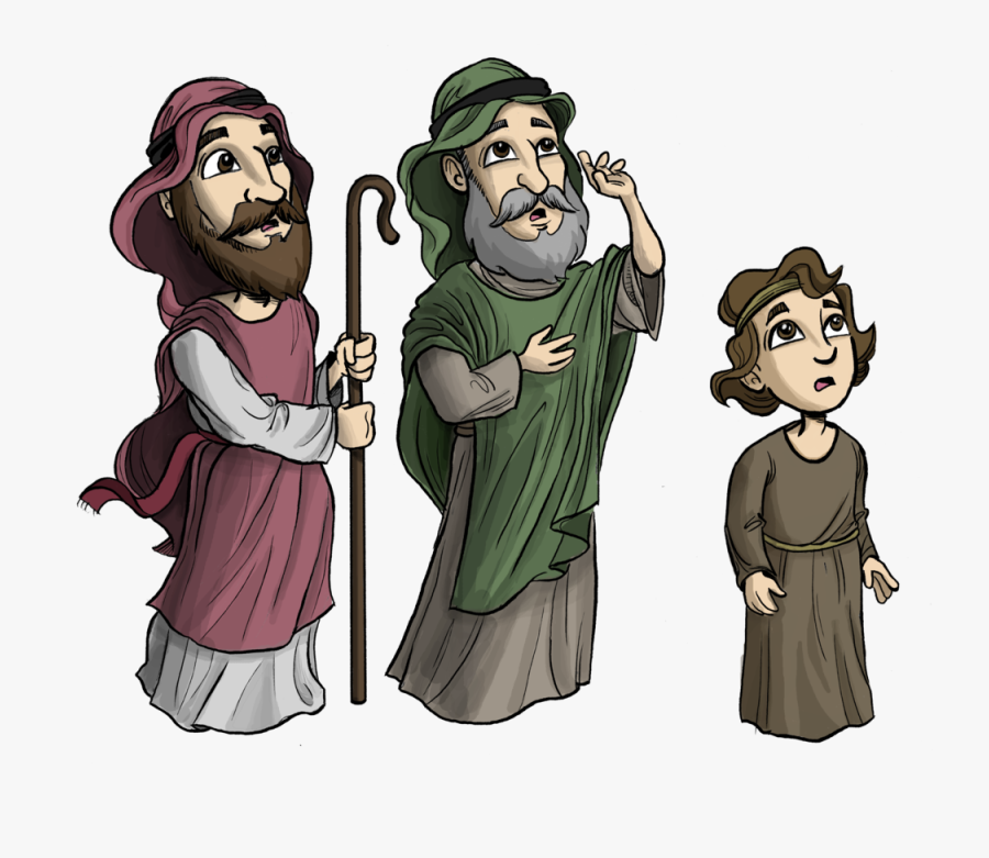 Shepherds - Cartoon , Free Transparent Clipart - ClipartKey