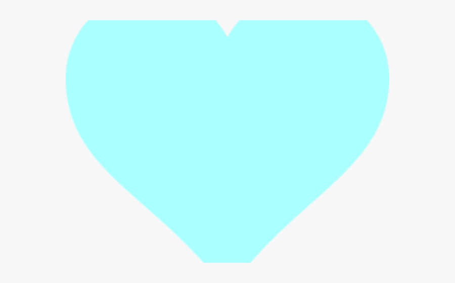 Teal Heart Cliparts - Heart , Free Transparent Clipart - ClipartKey