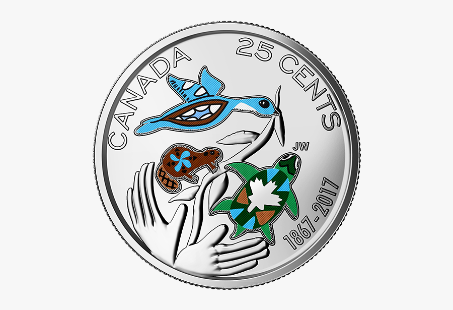 Canada Glow In The Dark Toonie , Free Transparent Clipart - ClipartKey