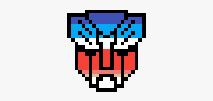 Transformers Logo Pixel Art , Free Transparent Clipart - ClipartKey