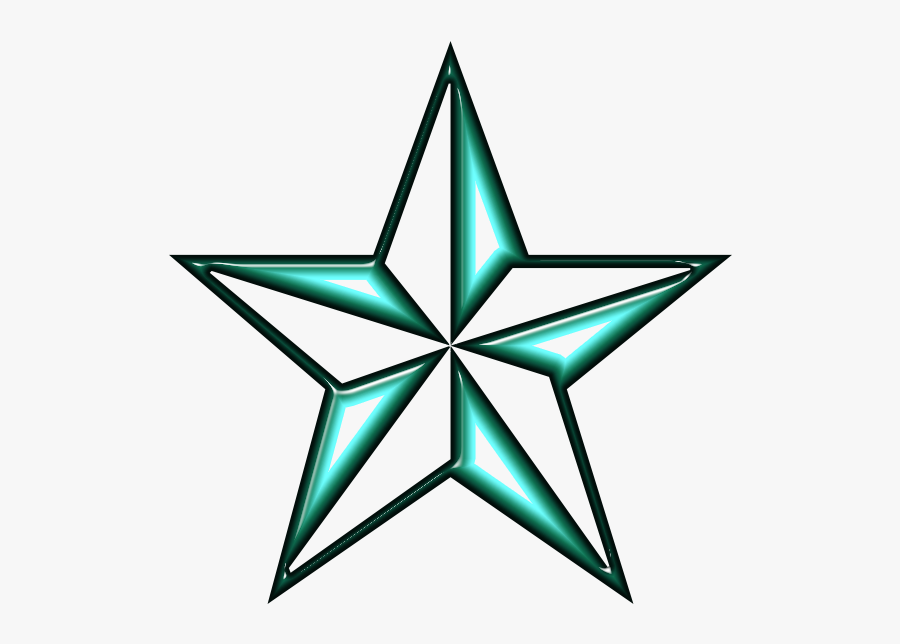 Deep Green Star - Five Pointed Star Vector , Free Transparent Clipart ...