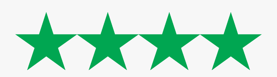 4 Stars - 3 And A Half Stars Out Of 5 , Free Transparent Clipart ...