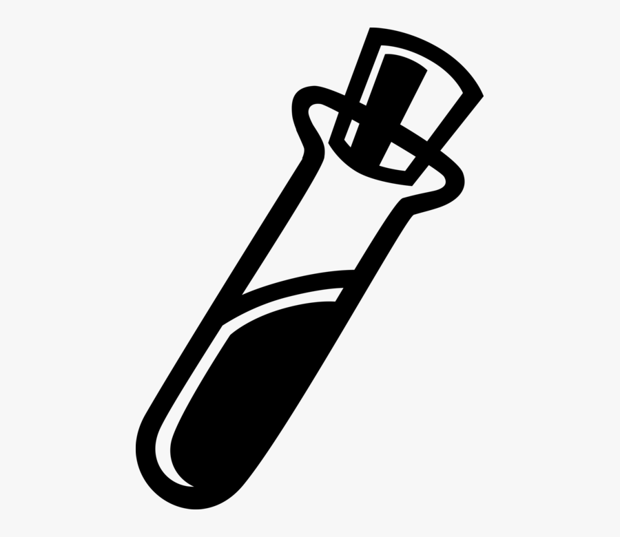 Vector Illustration Of Test Tube Or Culture Tube Laboratory , Free ...