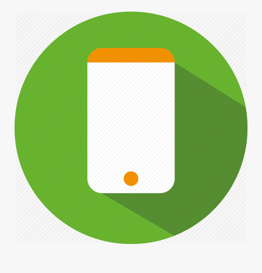 Green Mobile Phone Clipart Icon - Green Mobile Data Icon Png , Free ...