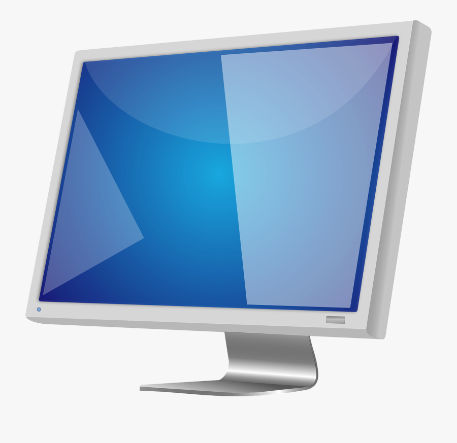 Computer Monitor And Keyboard Clipart - Computer Monitor Clipart Png ...