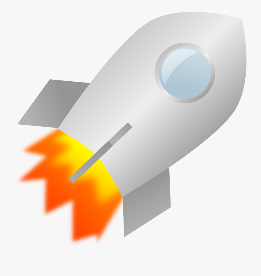Free Rocketship Clip Art - Cartoon Rocket No Background , Free ...