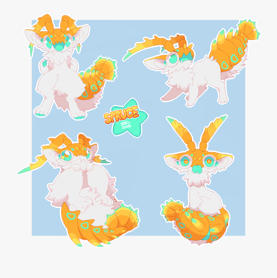 My Fluffy Shrimp Adopt From Mochiri Clipart , Png Download - Fluffy ...