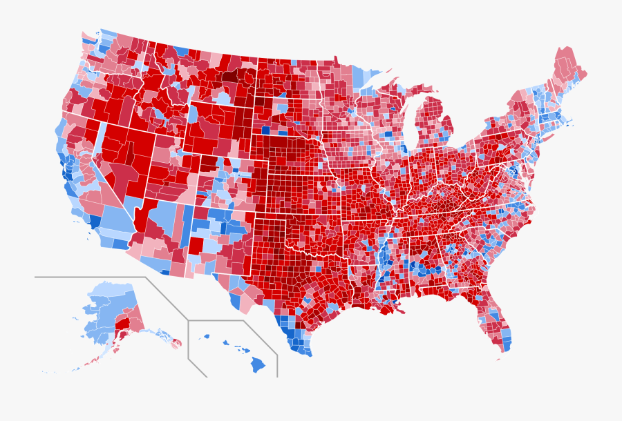 United States Presidential Election - Red And Blue States 2018 , Free ...