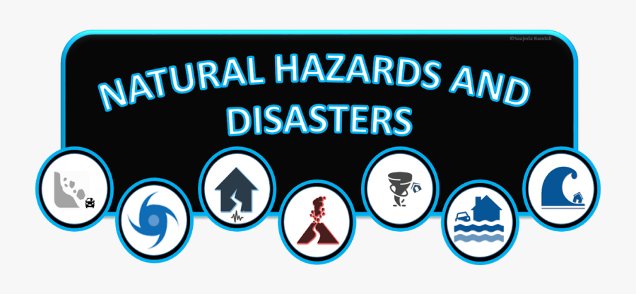 Natural Hazards And Disasters - Graphic Design , Free Transparent ...