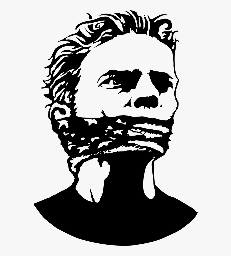 The Sedition Act - Freedom Of Speech Drawing , Free Transparent Clipart ...