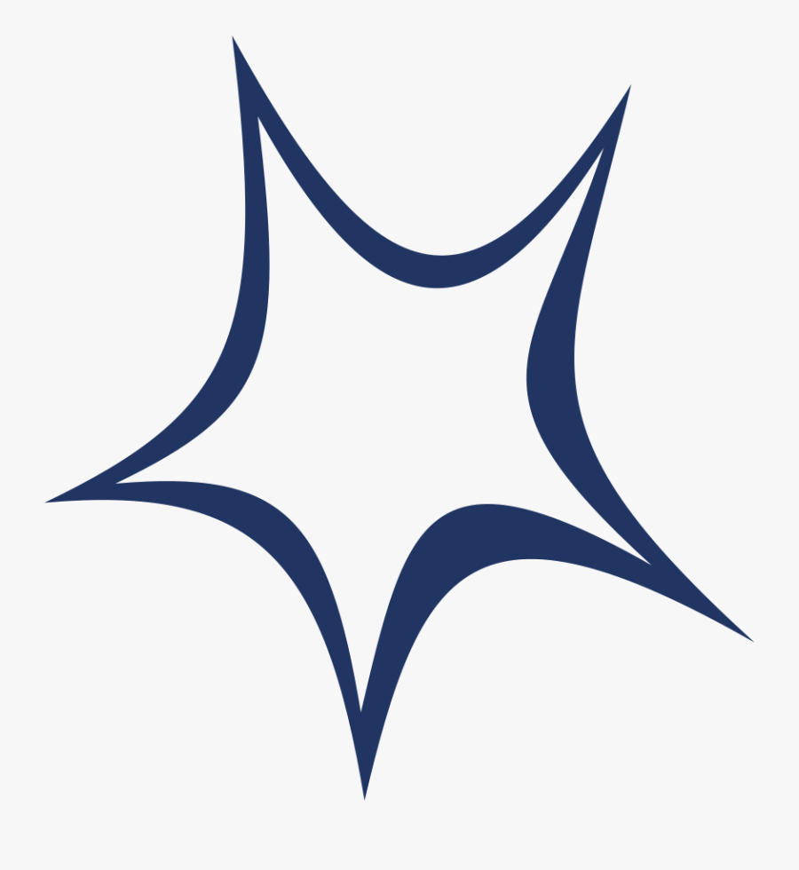 Simple Blue Star Clipart, Vector Clip Art Online, Royalty - Splash Bang ...