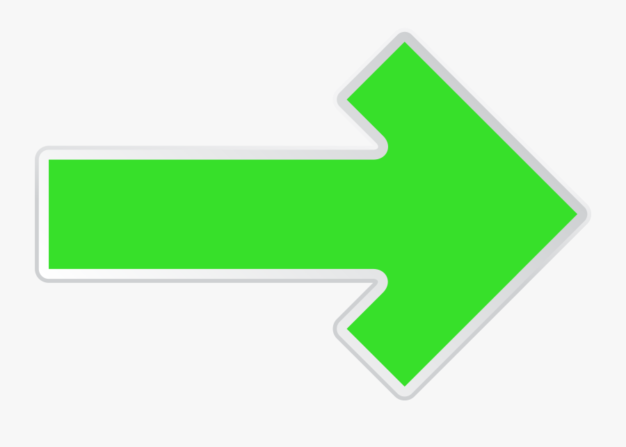 Arrows Clipart Green - Green Arrow Symbol Png , Free Transparent ...