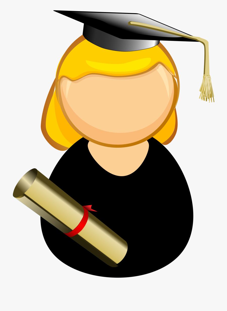 Graduated Student - Clip Art Of Graduate Student , Free Transparent ...