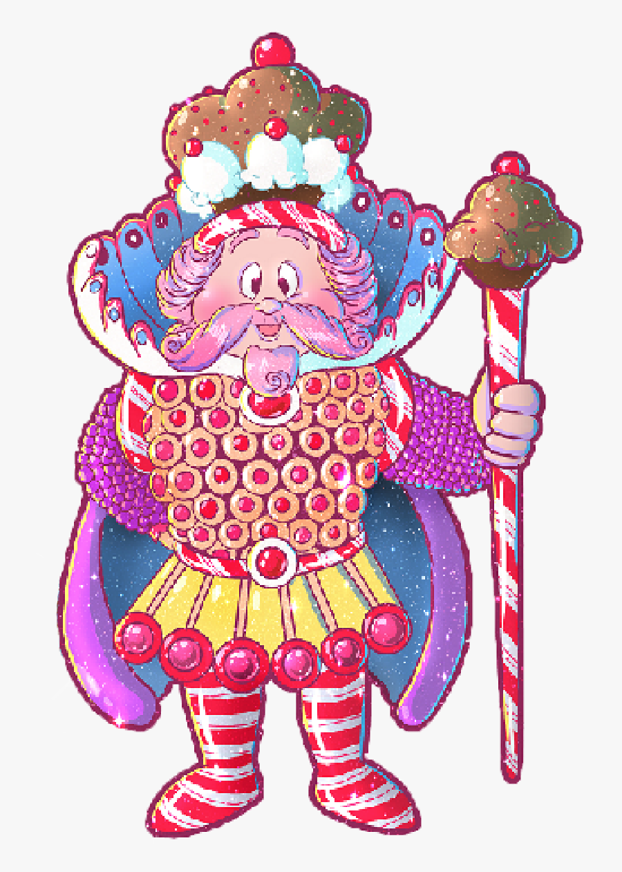 Transparent Candy Clipart Png - King Kandy Candyland Characters , Free ...
