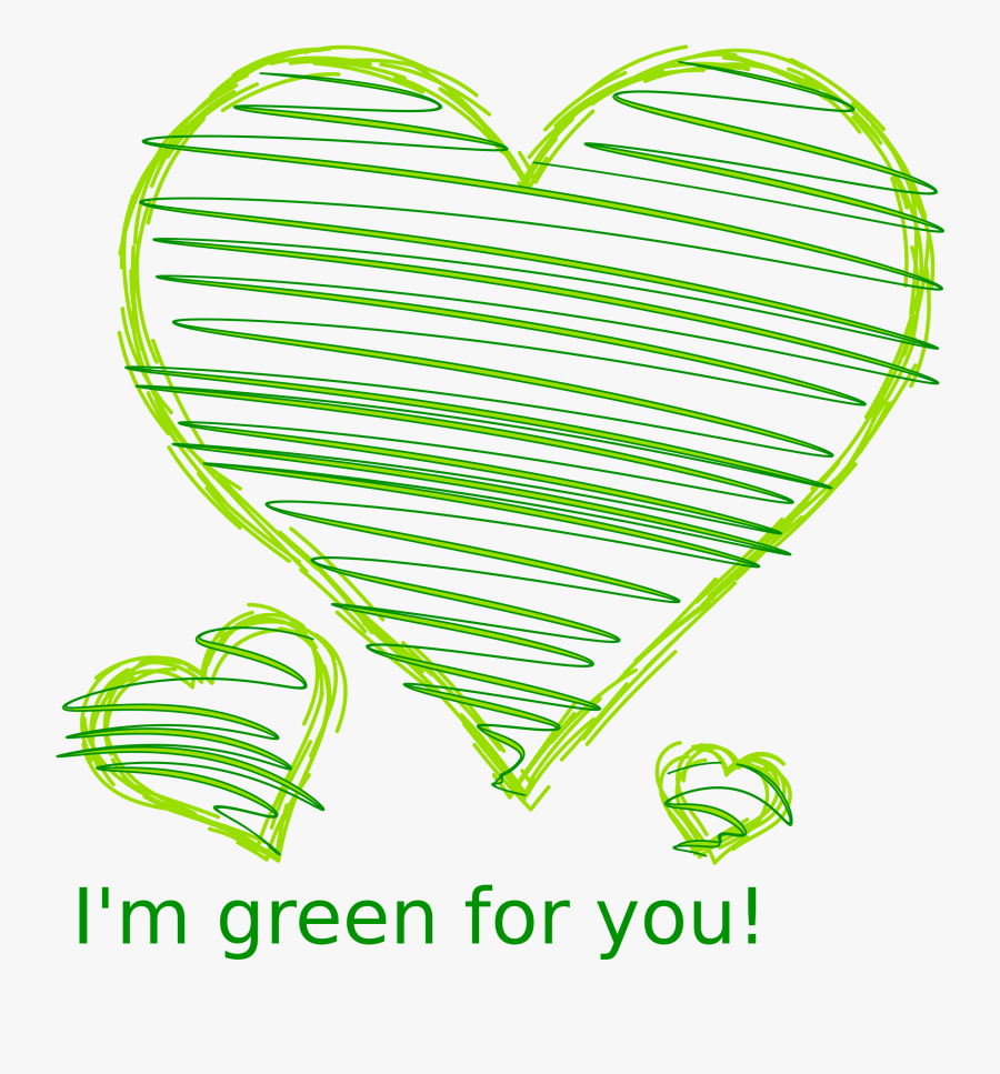 Green Heart Drawing Png , Free Transparent Clipart - ClipartKey