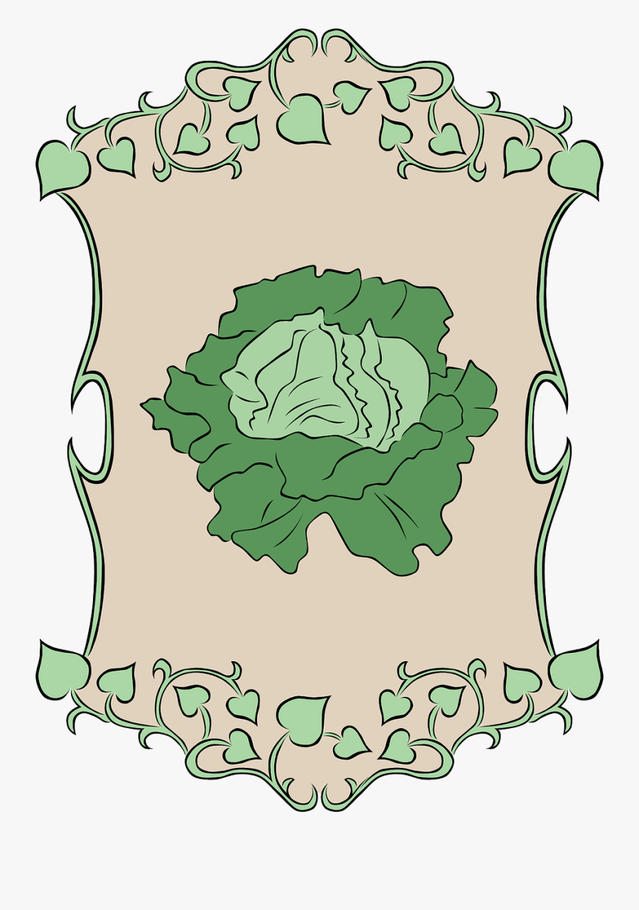 Lettuce Clip Art Download - Poison Oak Border Clipart , Free ...