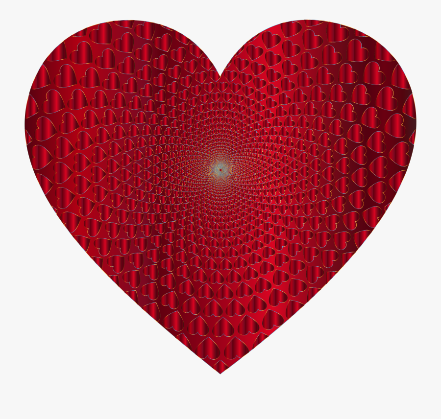 Prismatic Hearts Vortex Heart 15 Clipart Library - Heart , Free ...