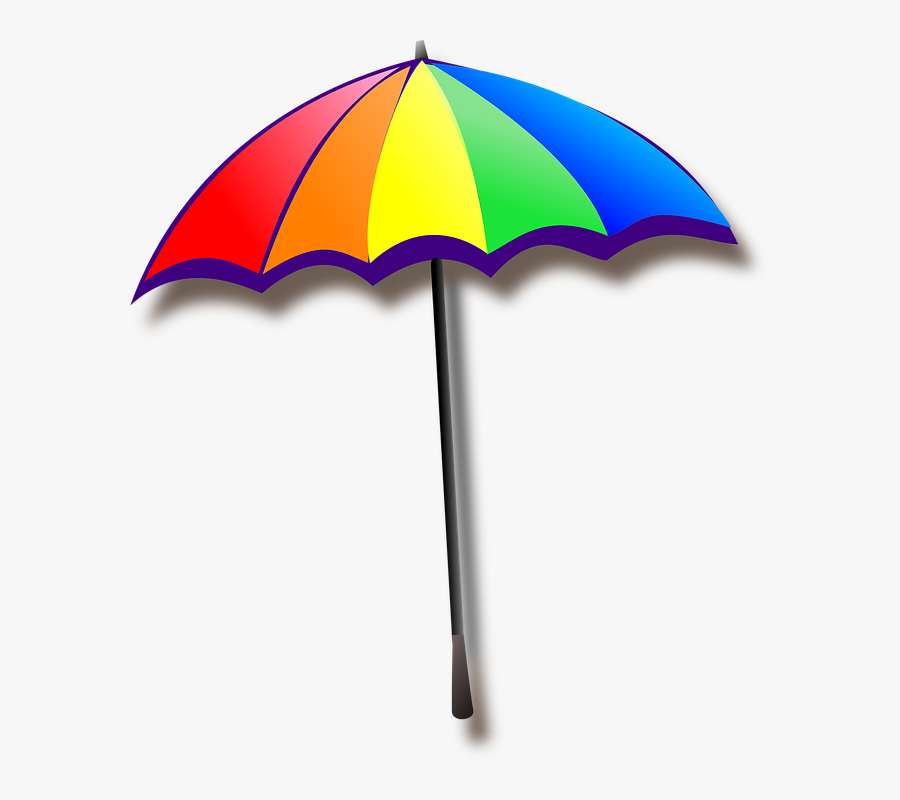 Rainbow Umbrella Clipart , Free Transparent Clipart - ClipartKey