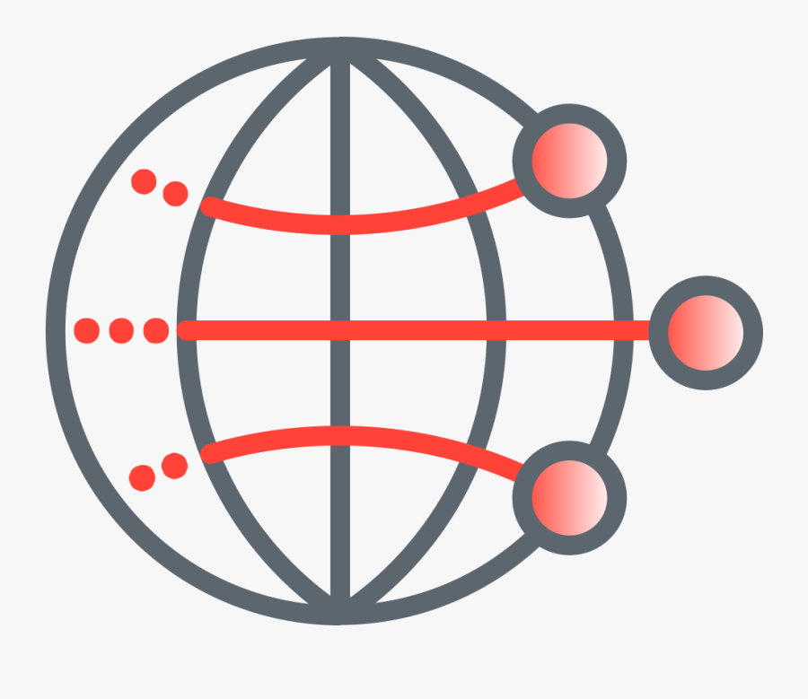 Fiber Orange Gray Fw - Network Icon Vector , Free Transparent Clipart ...