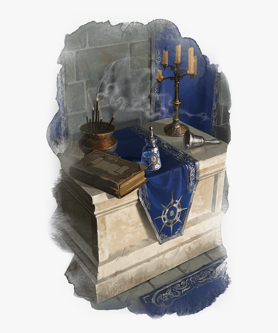 Cleric Altar Dungeons And Dragons , Free Transparent Clipart - ClipartKey