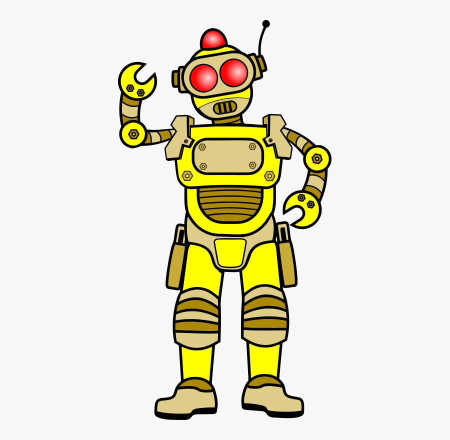 Transparent Gold Chest Png - Robot Line Drawing Png , Free Transparent ...