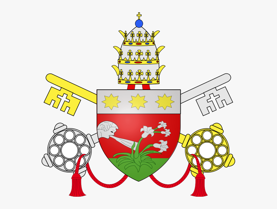 Shell Clipart Heraldic Scallop - Pope Urban Viii Coat Of Arms , Free ...