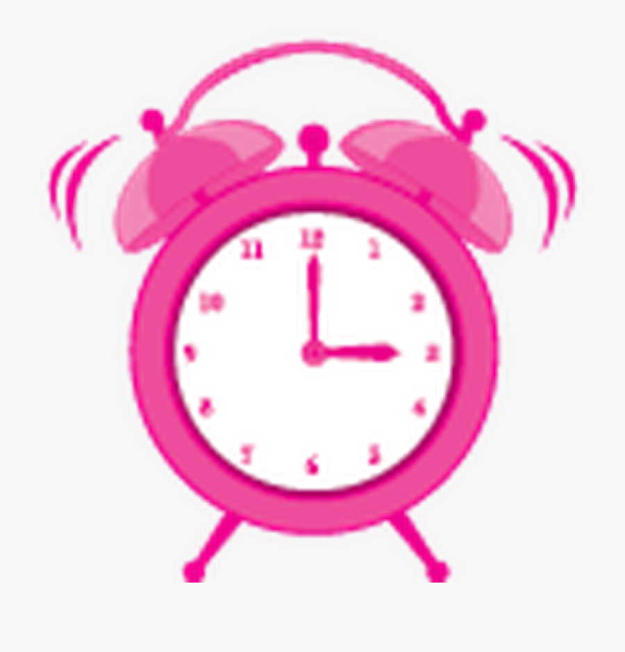 Alarm Clipart Clcok - Pink Clock Clip Art , Free Transparent Clipart ...