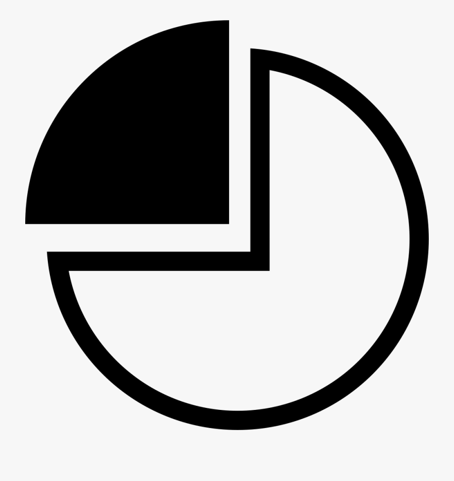 White Pie Chart Icon Png , Free Transparent Clipart - ClipartKey