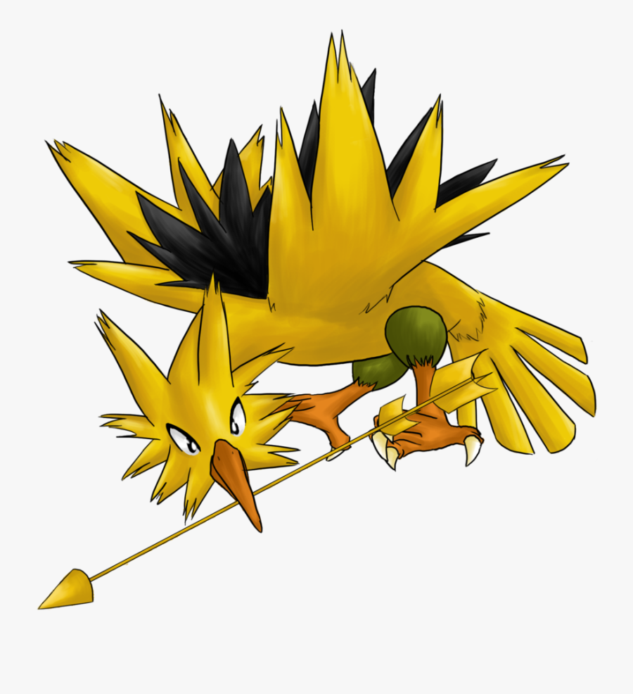 Pokemon Mega Zapdos - Illustration , Free Transparent Clipart - ClipartKey
