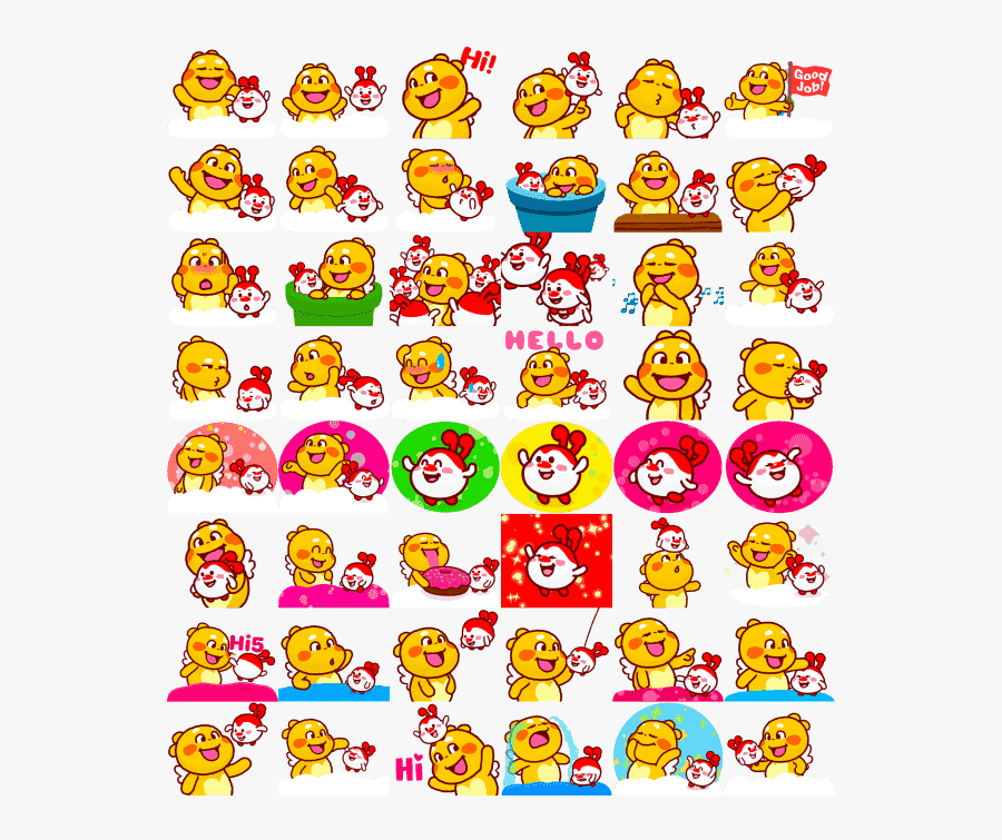 Qoobee Milky Sticker Collection1 , Free Transparent Clipart - ClipartKey