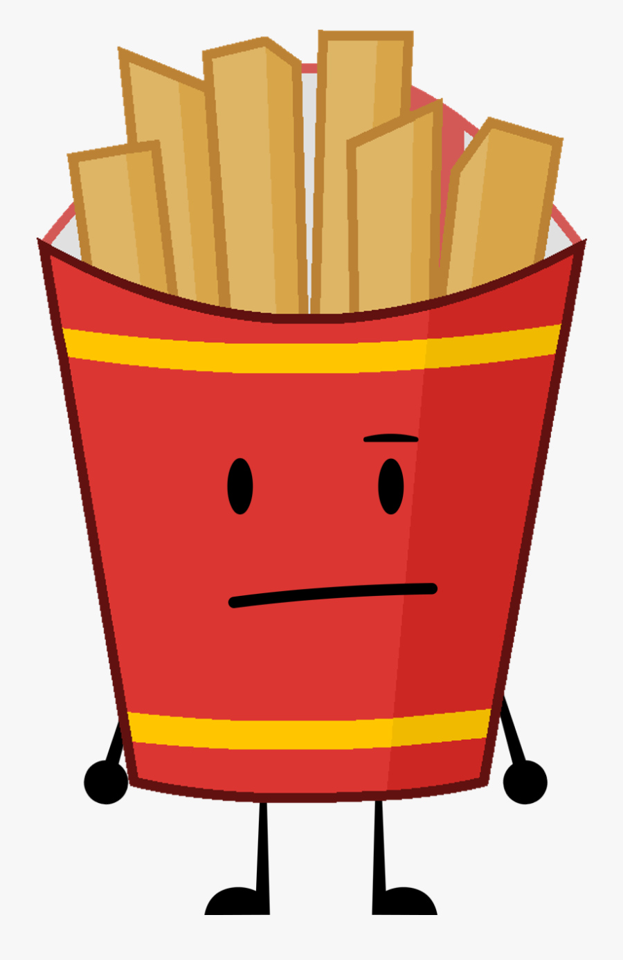 Soda Clipart Bfdi - Battle For Dream Island Fries , Free Transparent ...