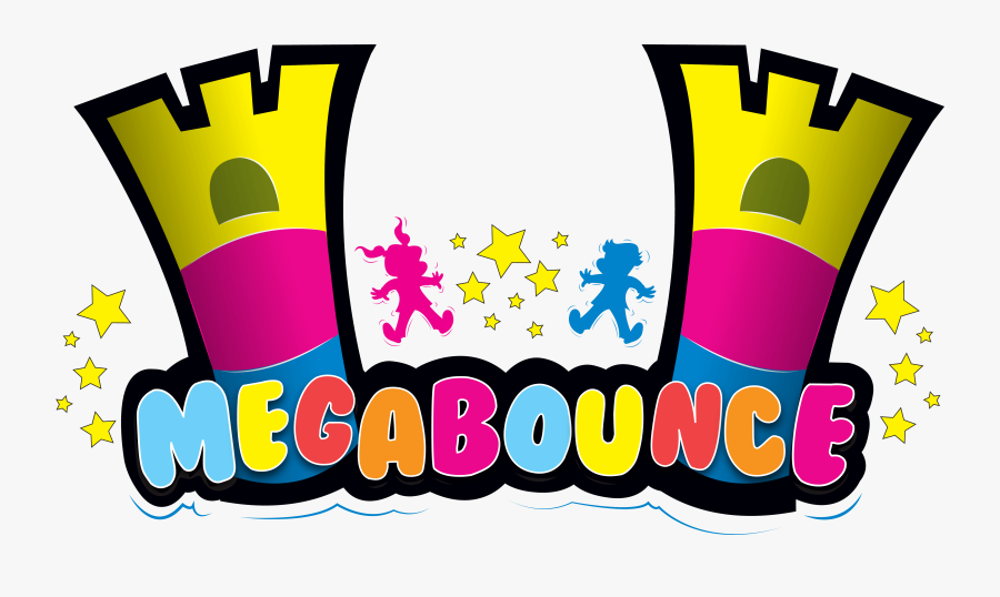 Mega Bounce - Bouncy Castle Logo , Free Transparent Clipart - ClipartKey