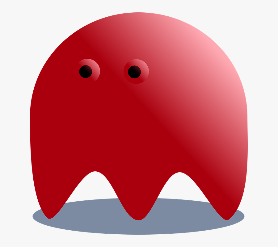 Red, Ghost, Pacman, Horror, Fantasy, Monster, Halloween - Fantasmi Pac ...