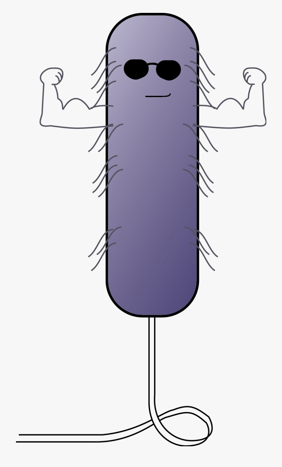 Transparent Smallpox Clipart - Animated E Coli Cartoon , Free ...