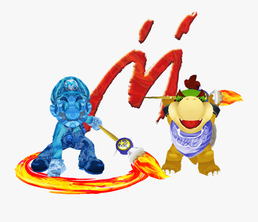 Transparent Mario Sunshine Png - Shadow Mario Bowser Jr , Free ...