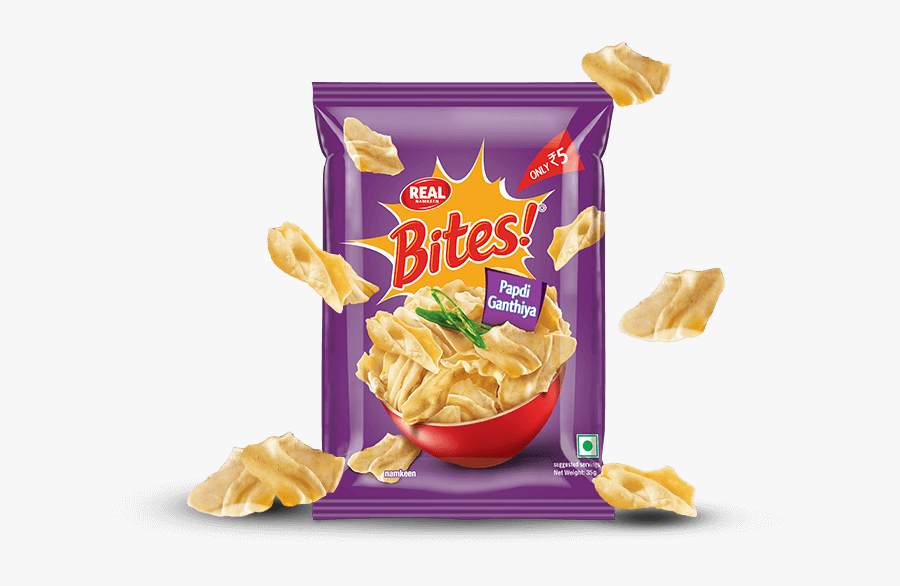 Real Bites Papdi , Free Transparent Clipart - ClipartKey