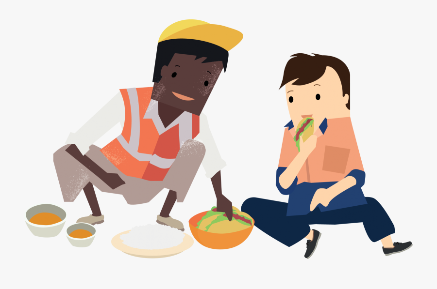 Giving Food To Your Neighbor Clipart , Free Transparent Clipart ...