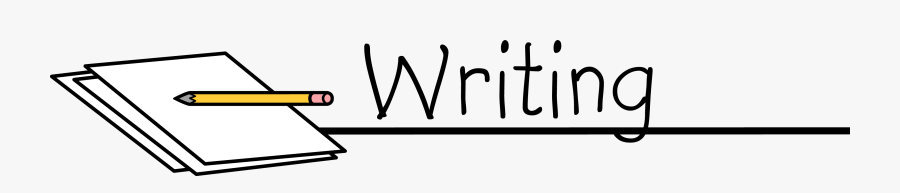 Writing School Subject , Free Transparent Clipart - ClipartKey