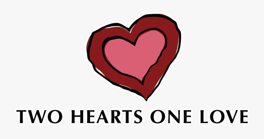 Two Hearts One Love , Free Transparent Clipart - ClipartKey