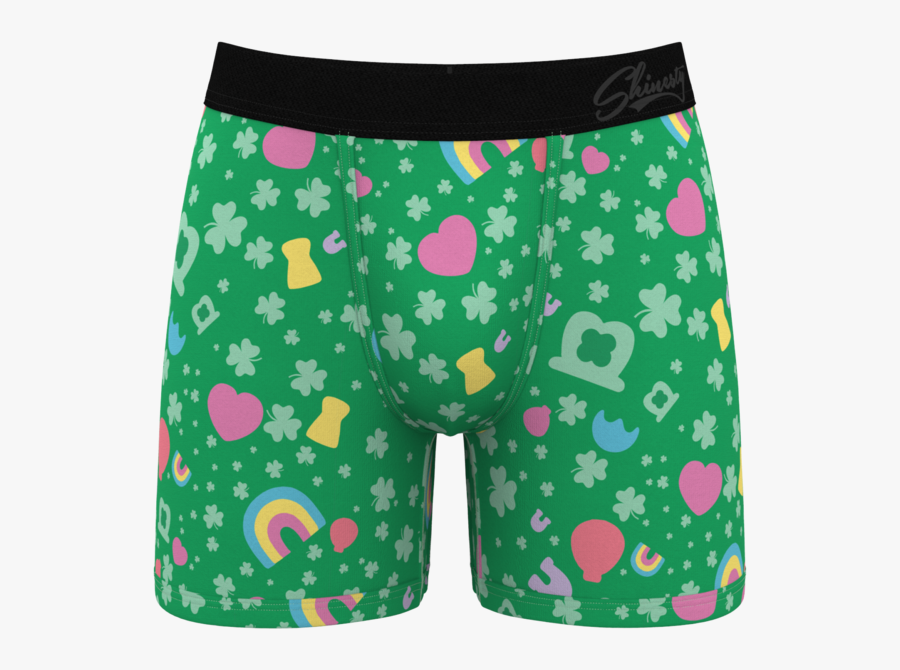 Patrick"s Day Boxers - Lucky Charms Boxer , Free Transparent Clipart ...