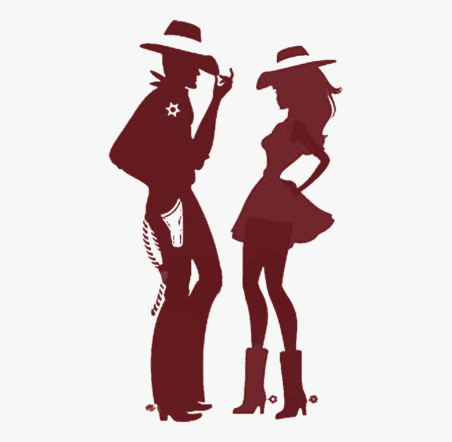 Line Dance Red - Cowboys Dancer Clipart , Free Transparent Clipart ...