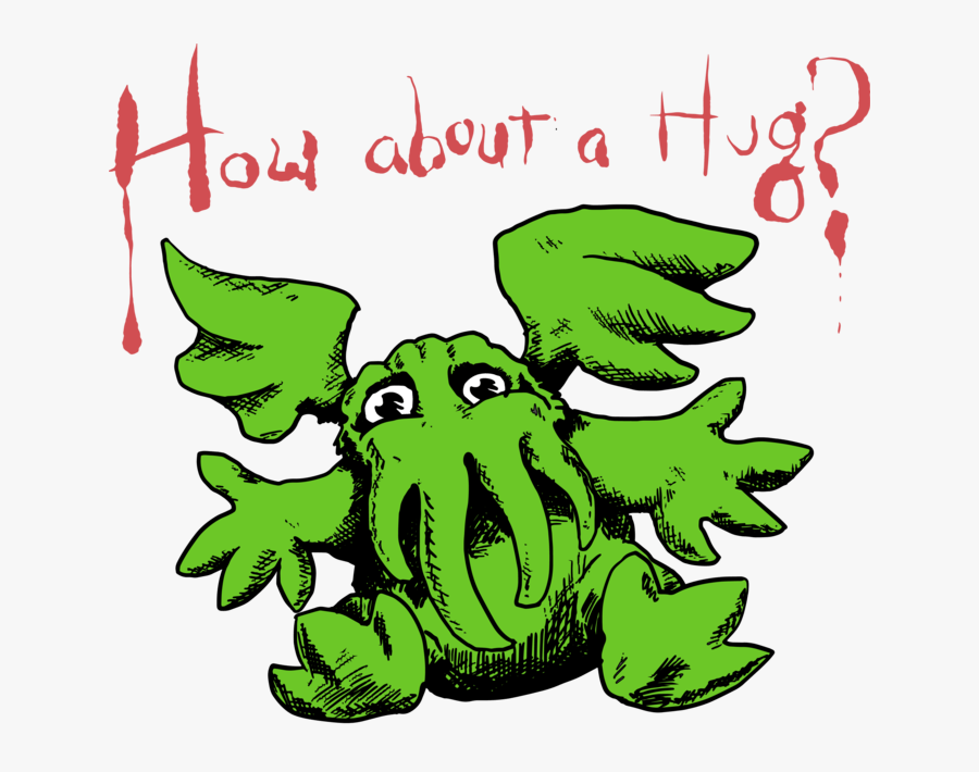 Transparent Cthulhu Png - Cthulhu Hug , Free Transparent Clipart ...