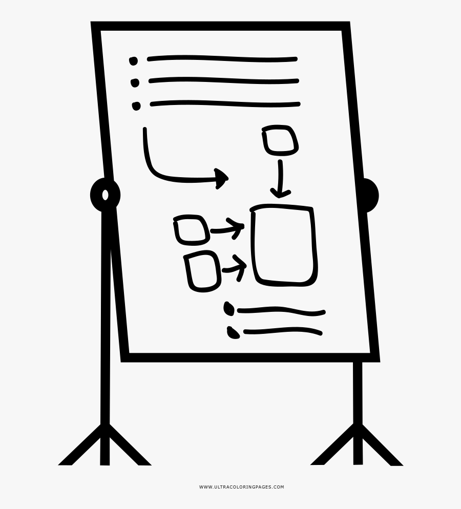 Whiteboard Coloring Page - Chair , Free Transparent Clipart - ClipartKey