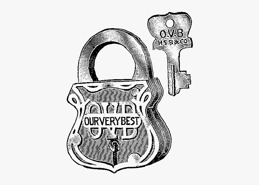 Vintage Cute Locks , Free Transparent Clipart - ClipartKey